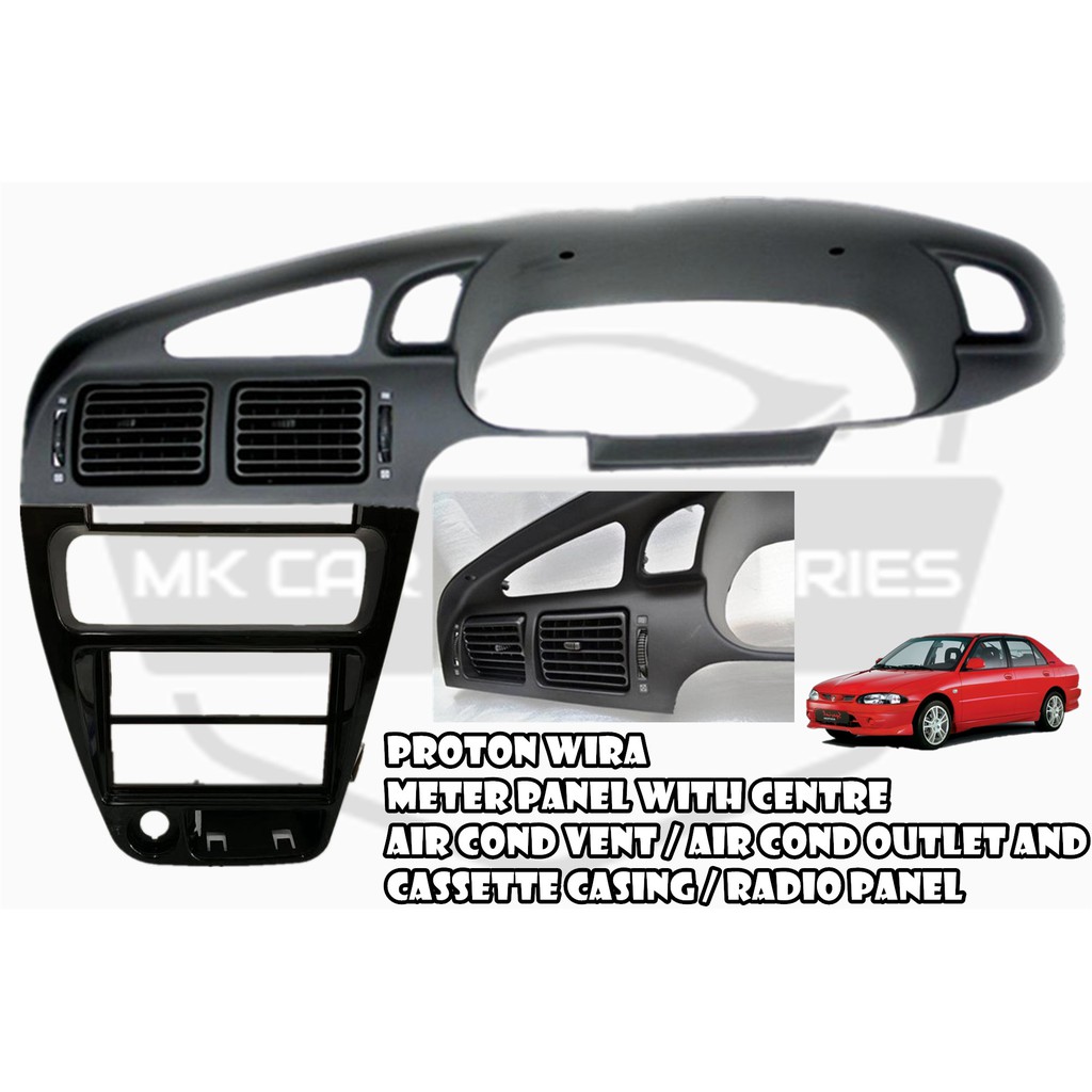 Proton Wira Meter Panel with Centre Air Cond Outlet / Air Cond Vent ...
