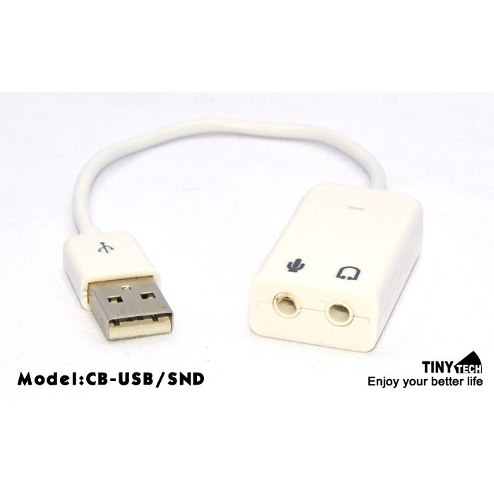 TINYTECH USB TO 3D SOUND DONGLE (CB-USB/SND) | Shopee Malaysia TINYTECH USB TO 3D SOUND DONGLE (CB-USB/SND) | Shopee Malaysia