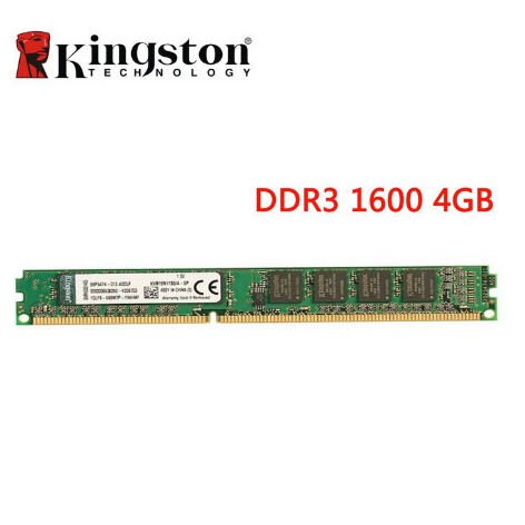 Kingston 4GB DDR 3 1600Mhz Desktop Value Ram - KVR16N11S8/4 | Shopee ...