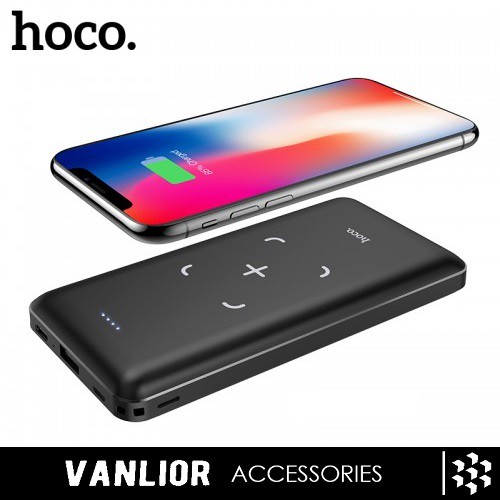 Hoco. J50 (10000mAh) Surf Wireless Charging Mobile Powerbank | Shopee ...