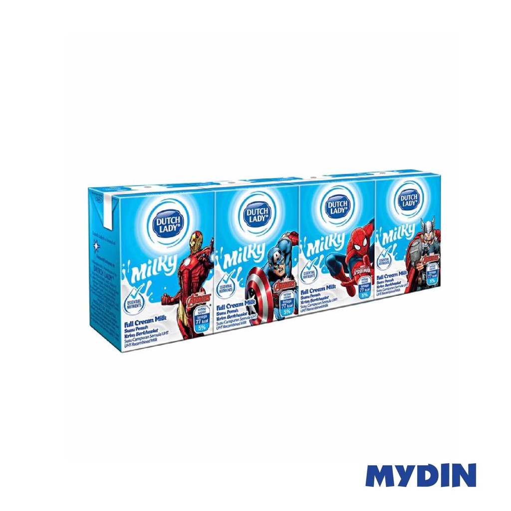 Dutch Lady Kid Full Cream Milk (125ml x 4) | Shopee Malaysia Dutch Lady Kid Full Cream Milk (125ml x 4) | Shopee Malaysia