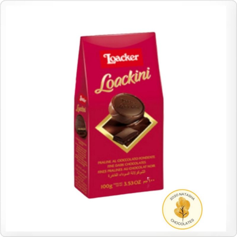 Loacker Loackini dark chocolate 100g | Shopee Malaysia