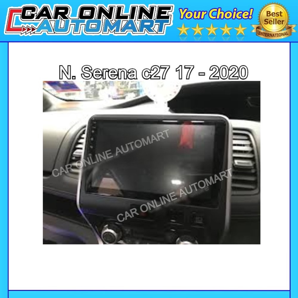 NISSAN SERENA C27 17-2020 BIG SCREEN ANDROID 12 MEDIA PLAYER WITH ...
