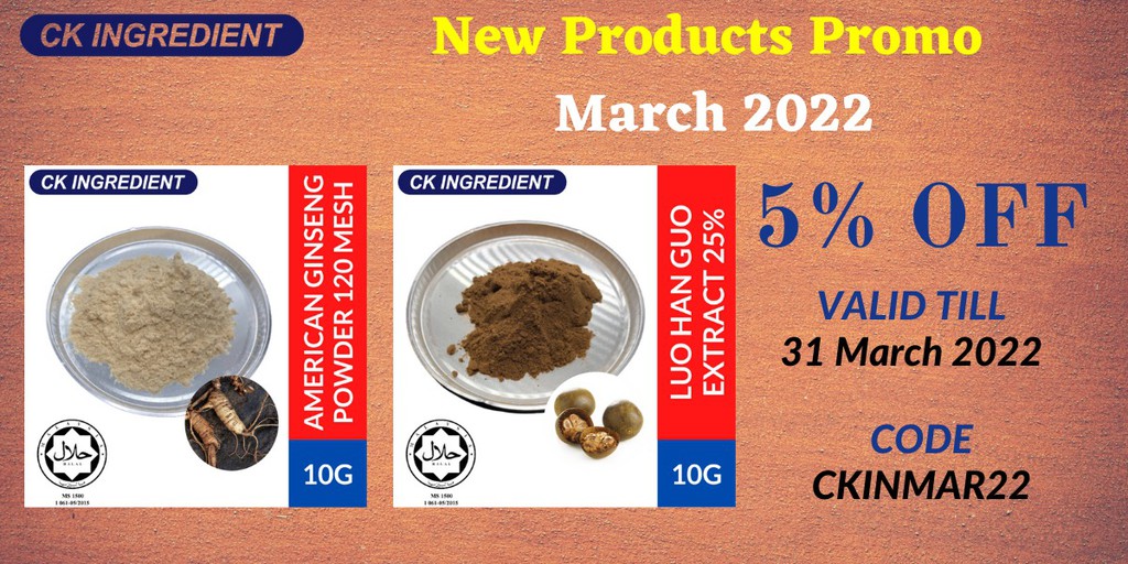 CK INGREDIENT SDN BHD, Online Shop | Shopee Malaysia