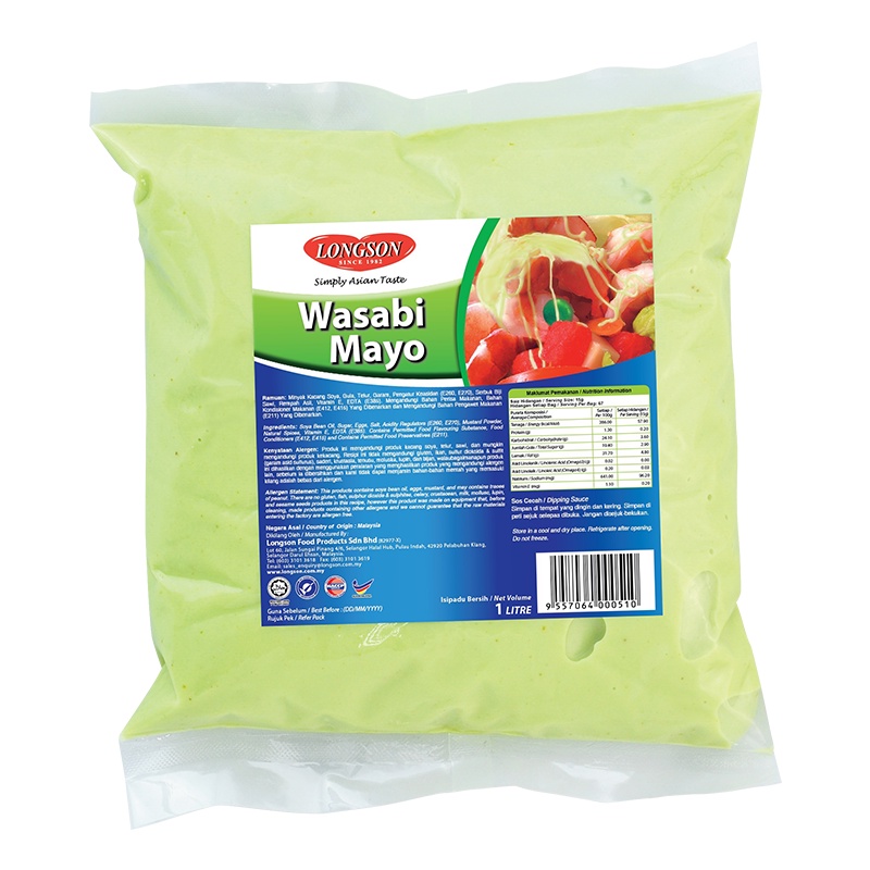 LONGSON WASABI MAYO - 1L | Shopee Malaysia