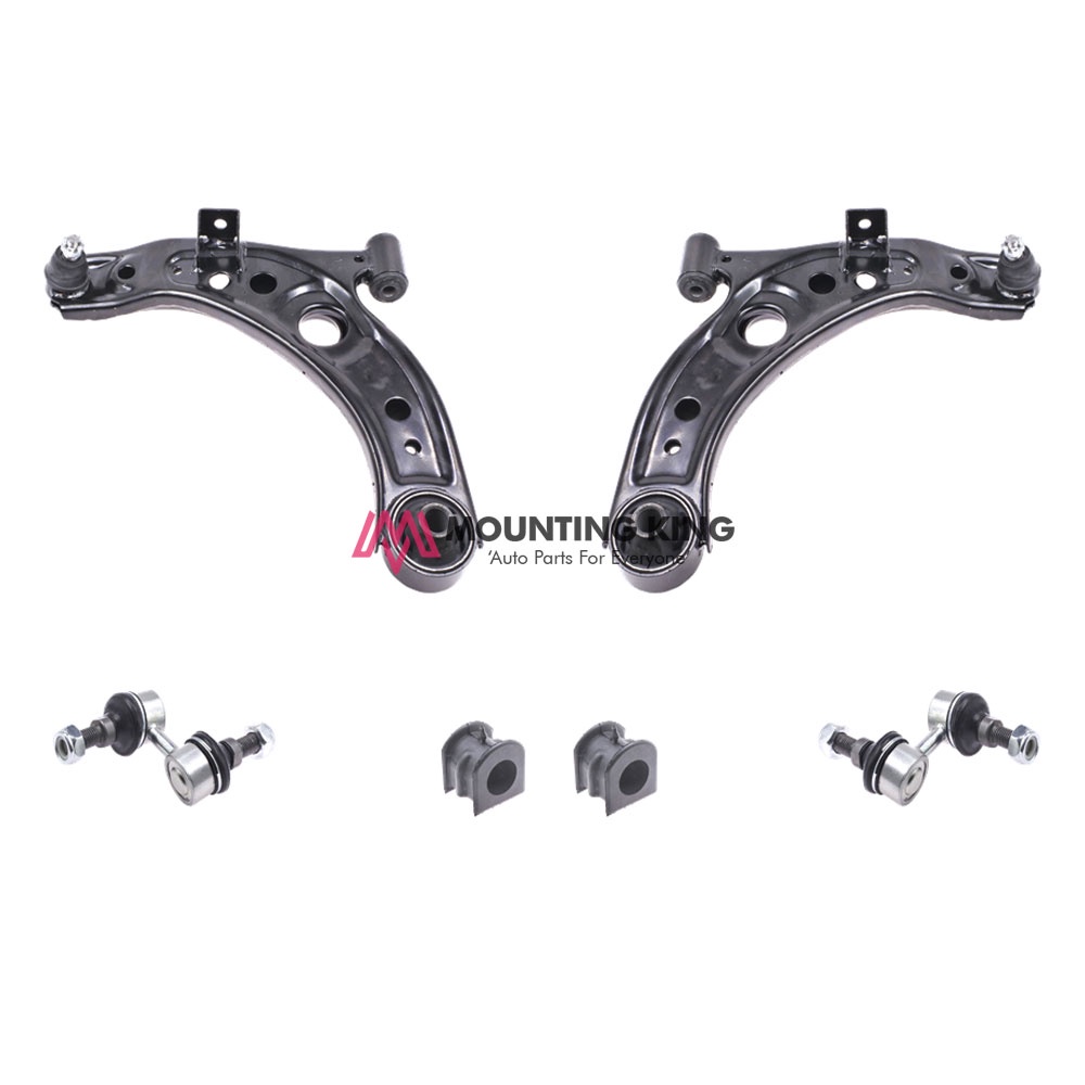front lower arm undercarriage link bush set COMPLETE perodua myvi old 1 ...
