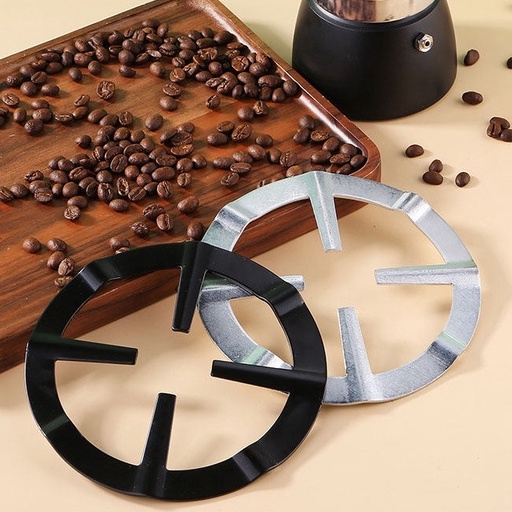 Moka Pot Stove Stand Steel Coffee Pot Holder Gas Range Support Ring ...