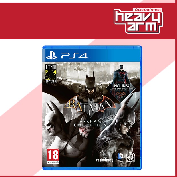 PS4 Batman Arkham Trilogy Collection | Batman Arkham Knight GOTY ...
