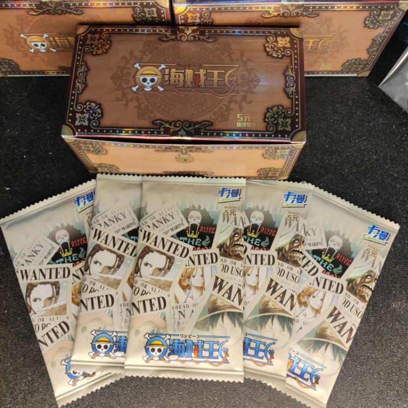 one piece New Ver booster pack ‼️ buy 5 box Free 1 card Collation book‼ ...