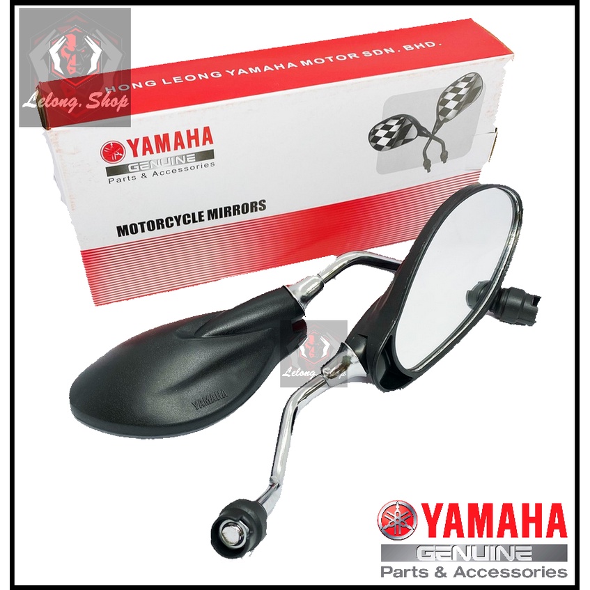 SIDE MIRROR BATANG CHROME ORIGINAL YAMAHA Y125ZR/Y110/RXZ/LC135/SRL ...