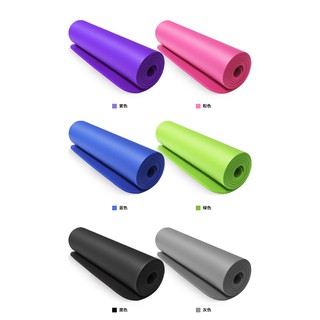 Tikar Yoga Sukan Senaman Getah Tebal Fitness NBR Yoga Mat Gym Exercise ...