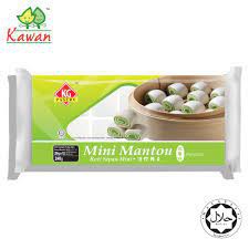 KG Pastry MINI MANTOU PANDAN 12 pieces 240 g | Shopee Malaysia