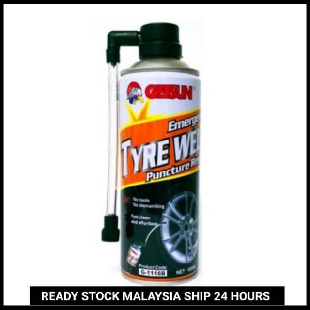 Tayar kereta﹢spray gun﹢ Alat Kecemasan Tampal Tayar Kereta Bocor Pancit ...