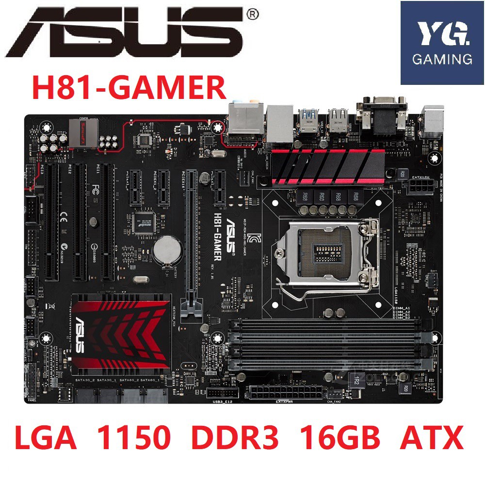 Asus H81-gamer is rated the best in 03/2024 - BeeCost