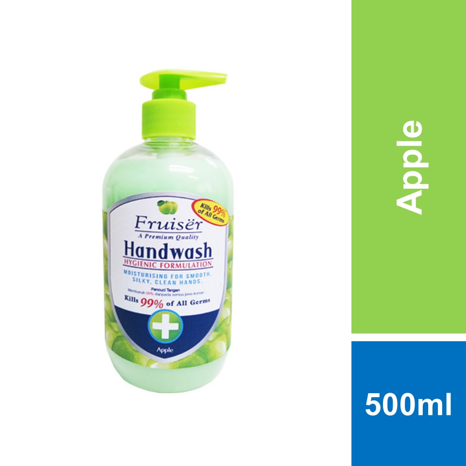 Fruiser Hand Wash Single Pack Apple 500ml | Shopee Malaysia