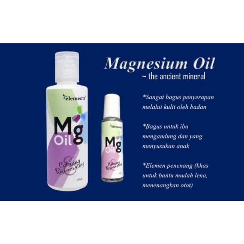magnesium oil elementz 15ml | Shopee Malaysia