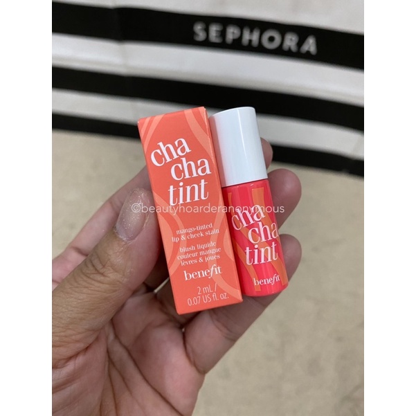 Benefit Cha Cha Tint Cheek & Lip Tint 2ml | Shopee Malaysia