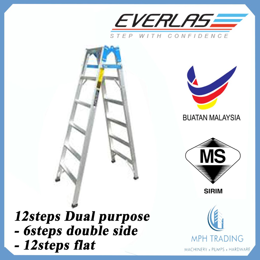 [SIRIM CERTIFIED] ORIGINAL Everlas High Quality 12 Step Aluminium ...