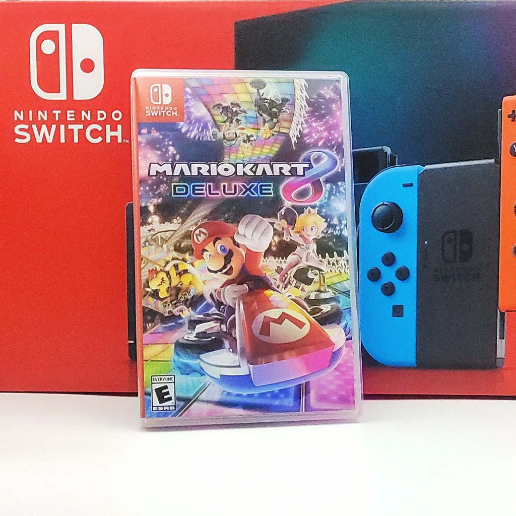 Mario Kart 8 Deluxe Nintendo Switch Game Shopee Malaysia