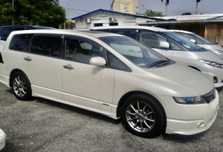 Honda Odyssey rb1 rb2 absolute bodykit body kit front side rear skirt ...
