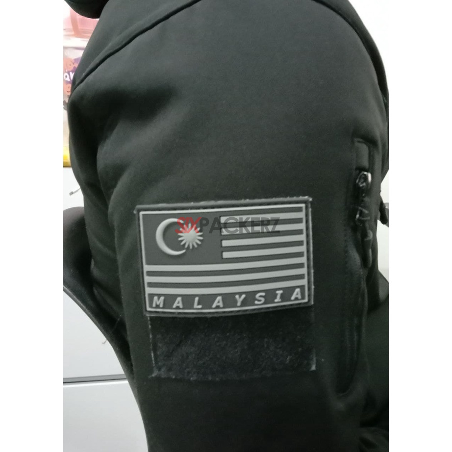 Malaysia Patches Flag PVC Velcro Embroidered Patch | Shopee Malaysia