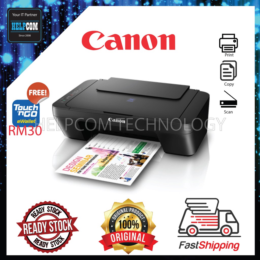 CANON E410 ALL IN ONE PRINTER | Shopee Malaysia