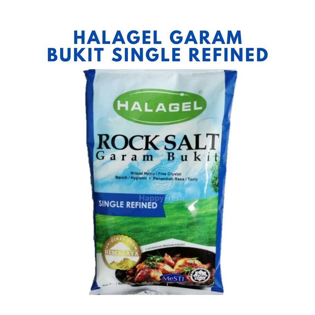 HALAGEL GARAM BUKIT BERIODIN (IODISED ROCK SALT) | Shopee Malaysia