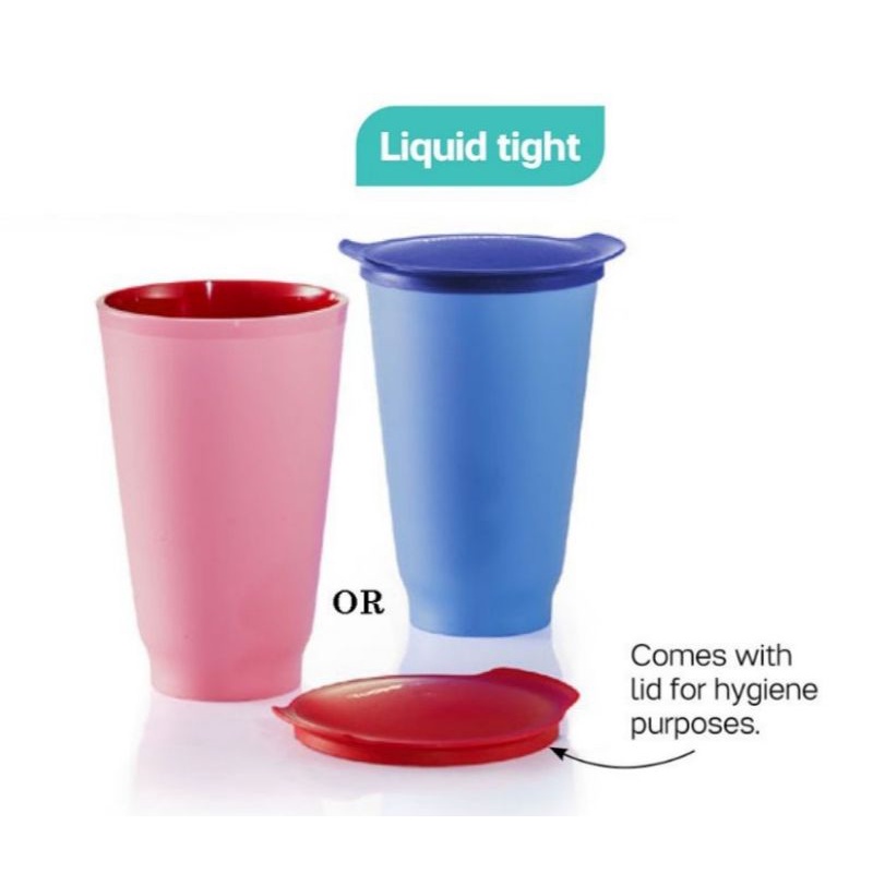 TUPPERWARE ALLEGRA TUMBLER 450ml / GELAS TUPPERWARE | Shopee Malaysia