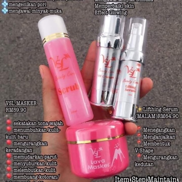 VSL SET ACNE MAINTAIN 💯ORIGINAL FROM HQ | Shopee Malaysia