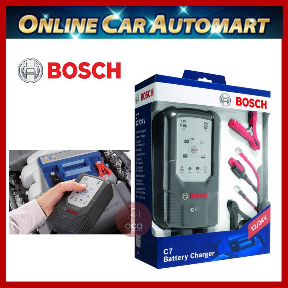 Bosch C7 Baterry Charger 12-24V | Shopee Malaysia