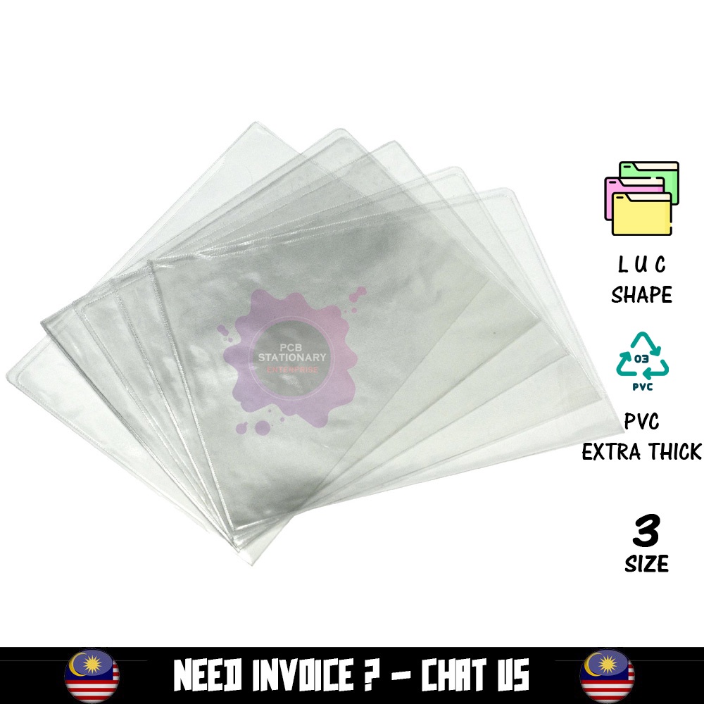 A4 PVC L Shape File C Shape Transparent File C / L / U Shape File ...