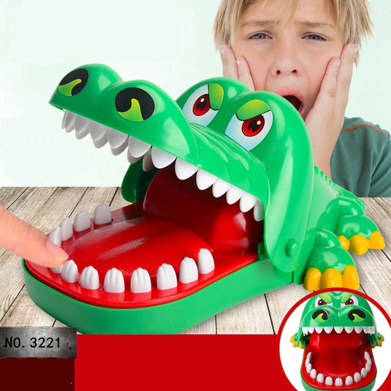 FUN FAMILY GAME!Mainan Buaya Gigit Jari Crocodile Toys Crocodile Bites ...