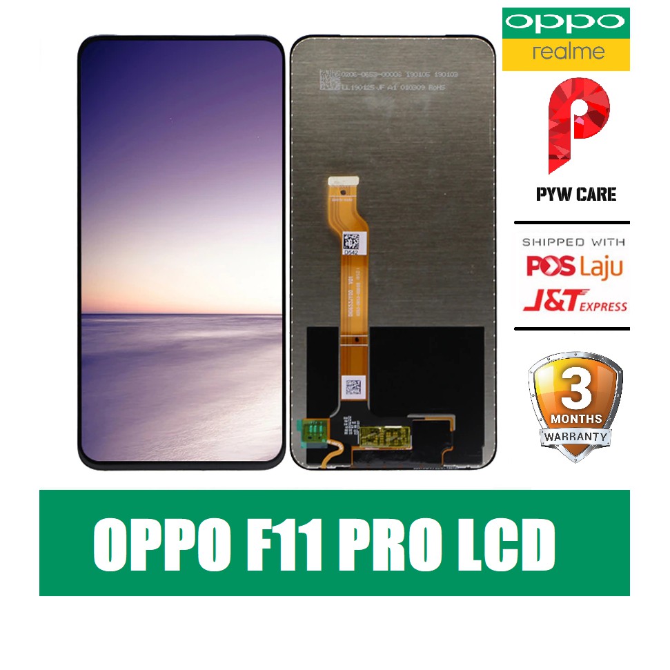 Oppo F11 PRO LCD Touch Screen Digitizer Replacement Part | Shopee Malaysia