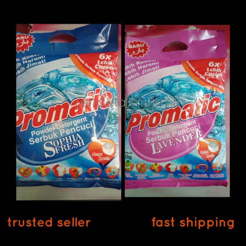 Serbuk Pencuci Pakaian PROMATIC / Powder Detergent | Shopee Malaysia
