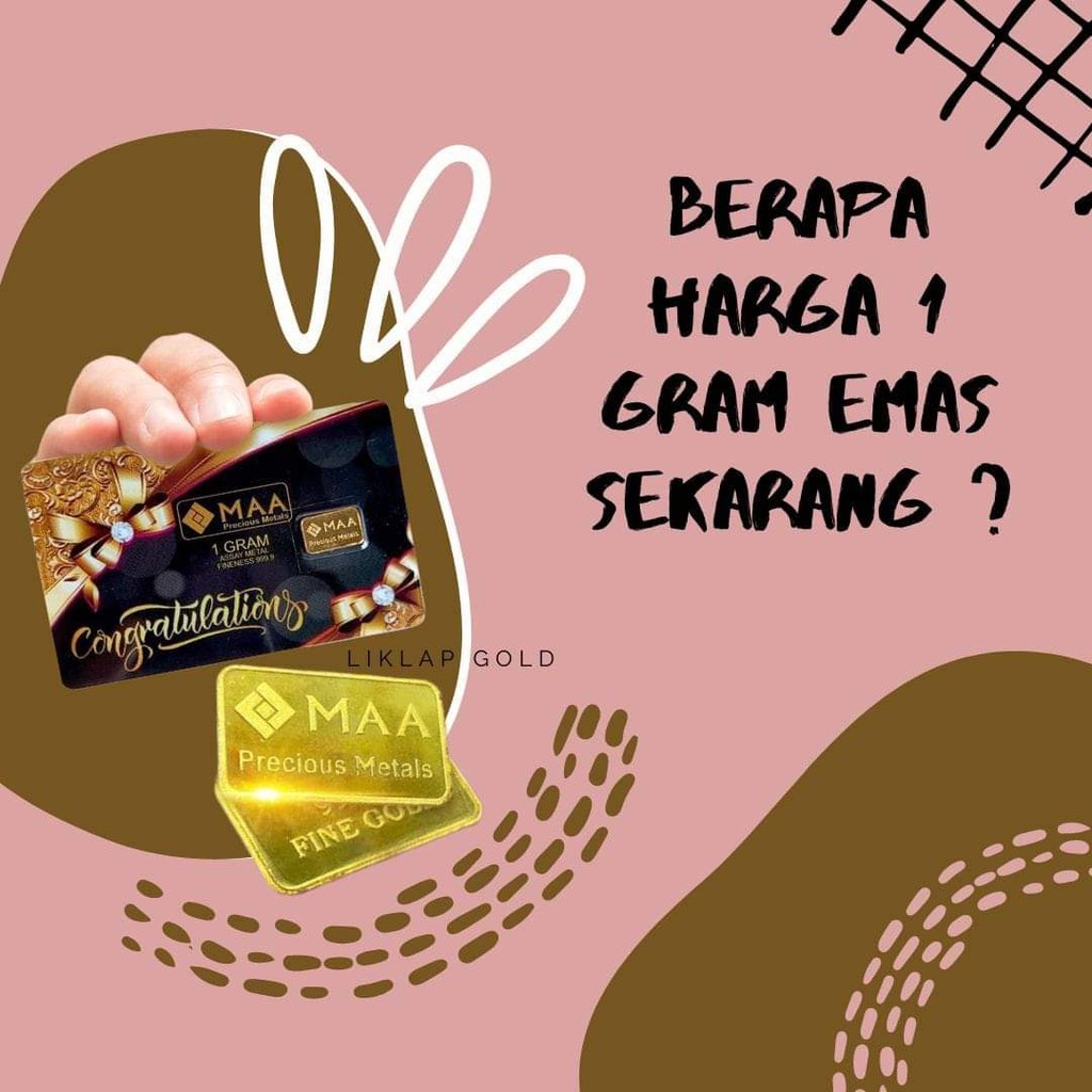 NEW PRODUCT!!! MAA GOLD BAR 999/1G | Shopee Malaysia