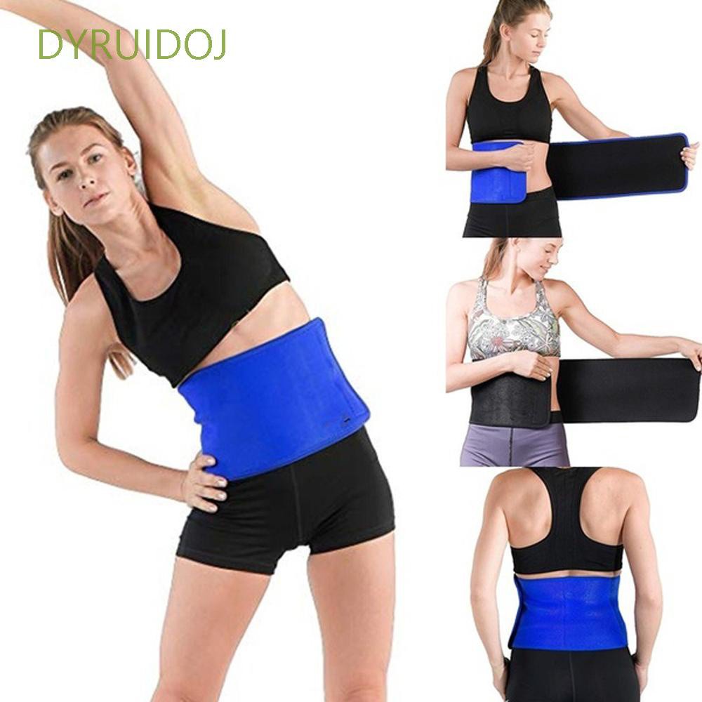 DYRUIDOJ Elastic Bands Waist Trimmer Belt Weight Loss Belly Burn Fat ...