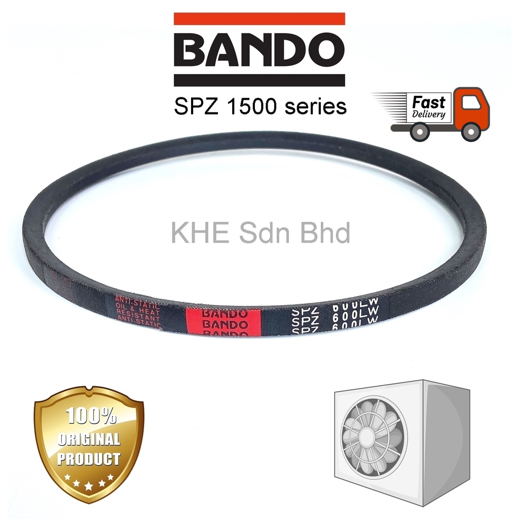 Bando Machine Belt SPZ 1500 1512 1520 1525 1537 1550 1560 1562 1587 ...