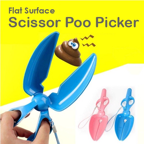 Dog Puppy Pooper Scooper Poo Poop Scissors Scoop Shovel Pick Up Waste ...