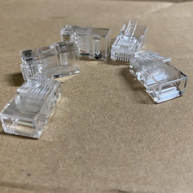 Mmp rj45 cat 6 connector contents 50 cheapest utp | BeeCost