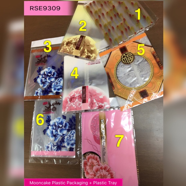 Mooncake Tray + Packaging Plastic (10pcs set) | Shopee Malaysia