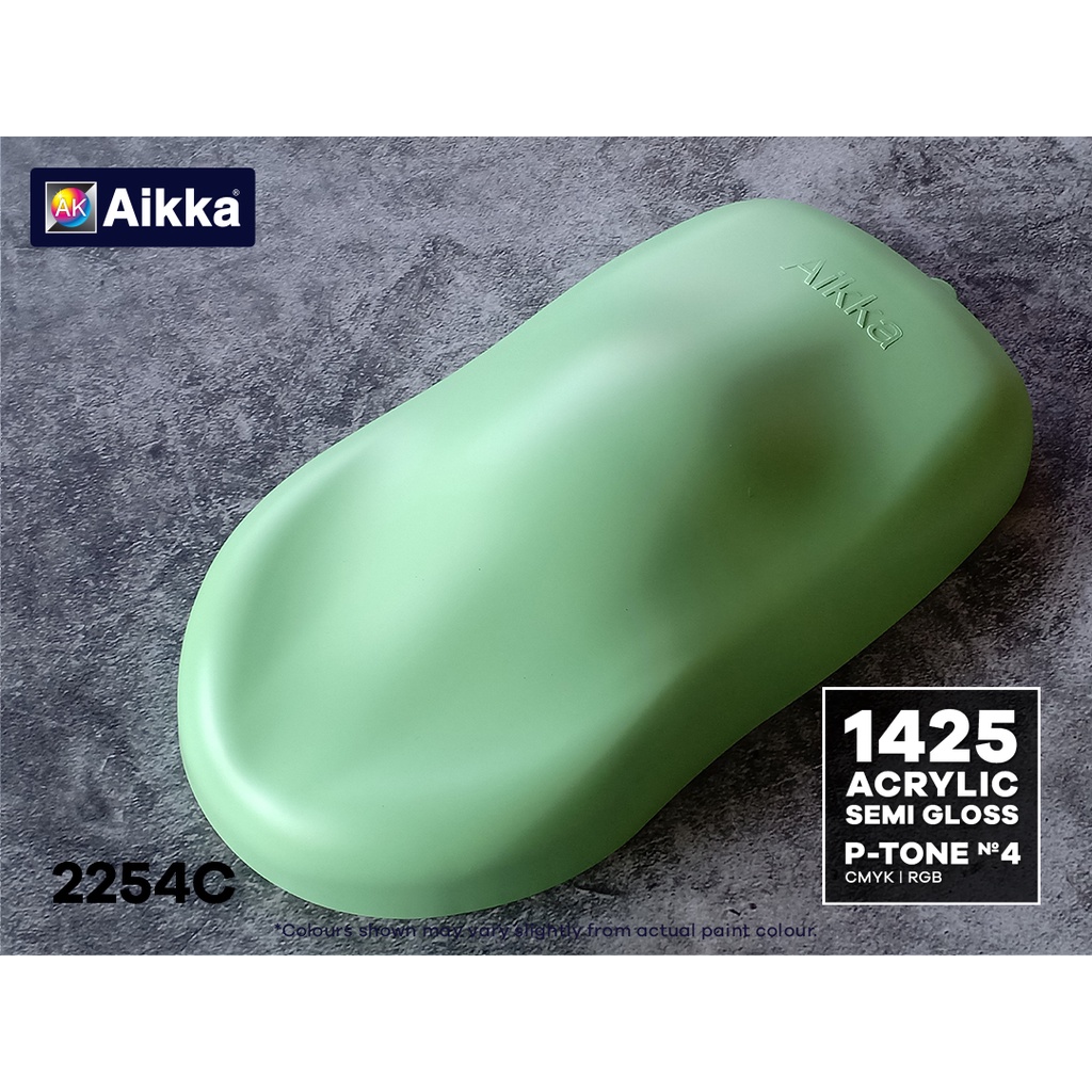 AIKKA Paint PANTONE Colour 2254C / 1425 ACRYLIC SEMI GLOSS PAINT ...