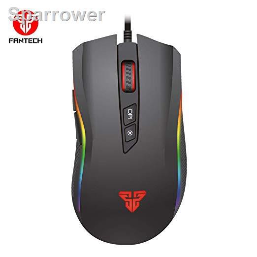 ⊕☃fantech x4s titan 4800dpi seven macro programable buttons usb optical ...