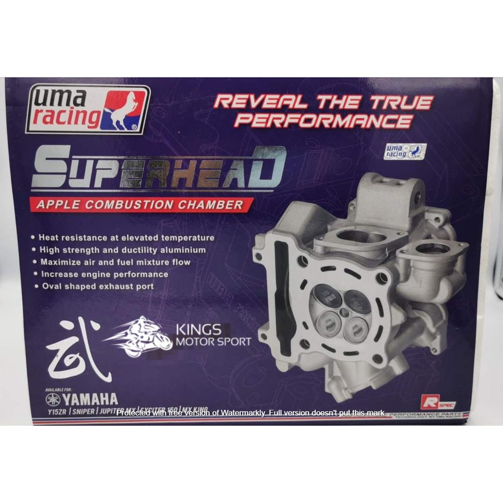 SUPERHEAD UMA RACING FULL SET (IN25/EX22)Y15ZR | Shopee Malaysia