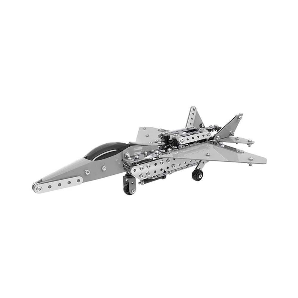 Fighter Jet Model Set Stainless Steel Model Kit DIY 485Pcs | Shopee ...