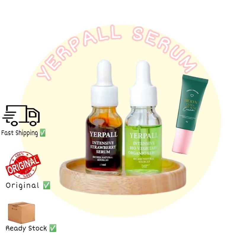 Yerpall Intensive Strawberry Serum Yerpall Vegetaby | Shopee Malaysia