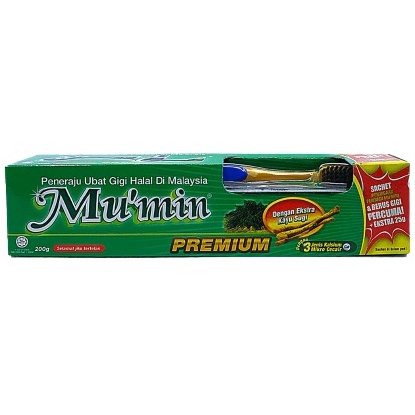 Ubat Gigi Mumin Kayu Sugi (175g + 25g + Toothbrush) | Shopee Malaysia