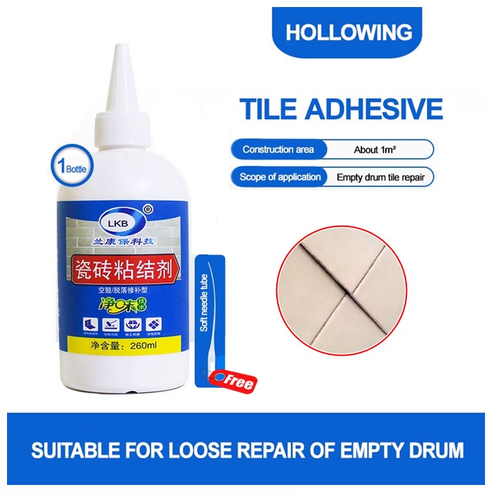 LKB Tile Gap Repair Glue Tiles Empty Drum Adhesive GAM PELEKAT LONGGAR ...