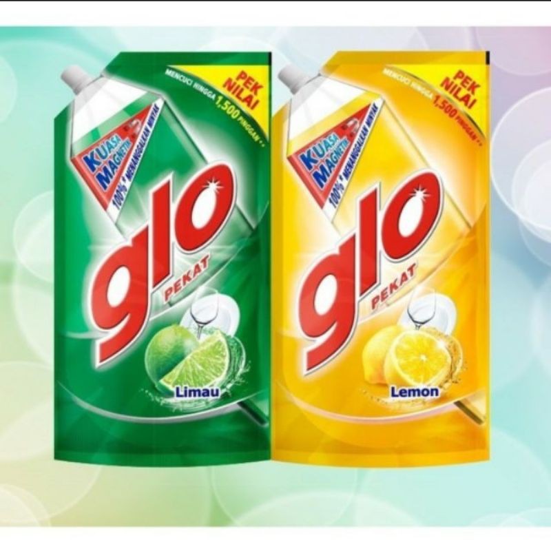Glo Dishwashing Liquid Refill Lime/Lemon (850ml) | Shopee Malaysia