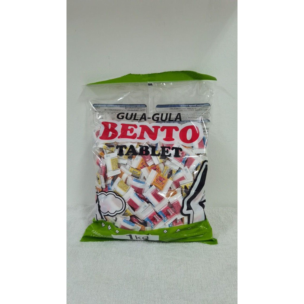 BENTO TABLET MILK CANDY MIX FLAVOUR 1KG | Shopee Malaysia