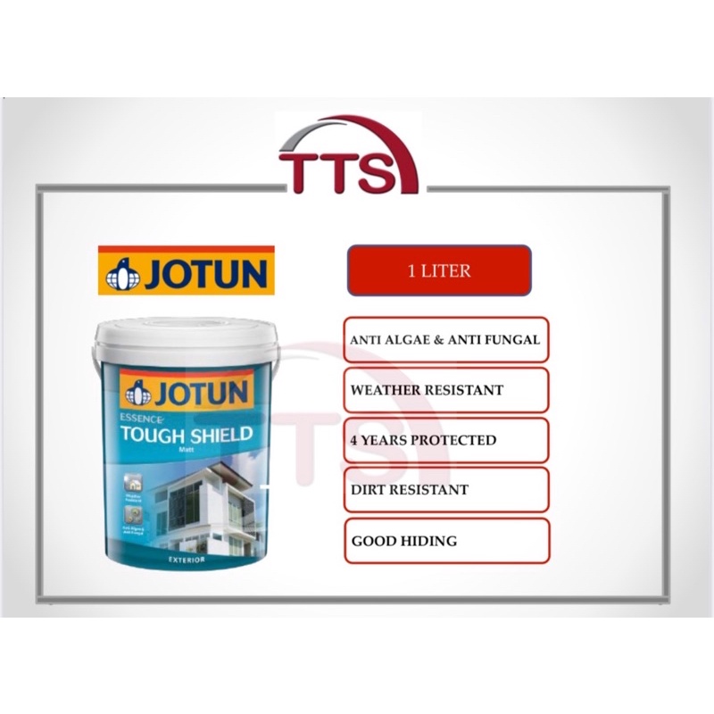 Jotun Essence Tough Shield 1LT ( Exterior paint ) | Shopee Malaysia